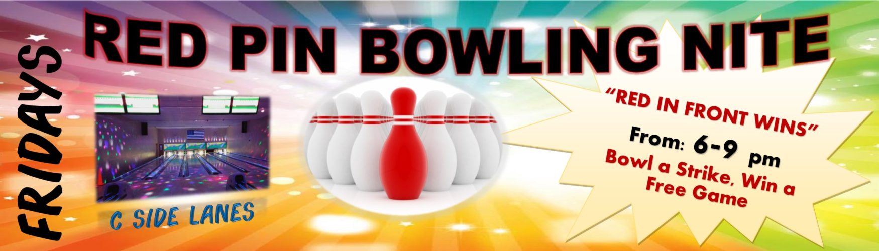 Red Pin Bowling Nite WB USCG Base Cape Cod MWR