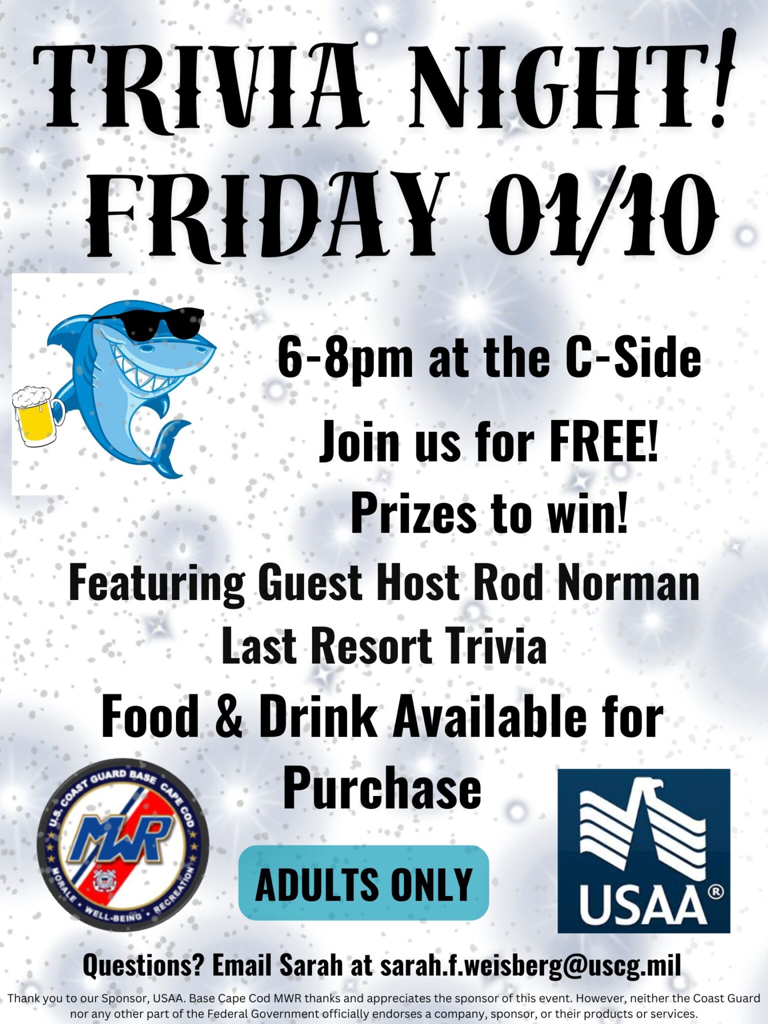 Trivia-0110 | USCG Base Cape Cod MWR